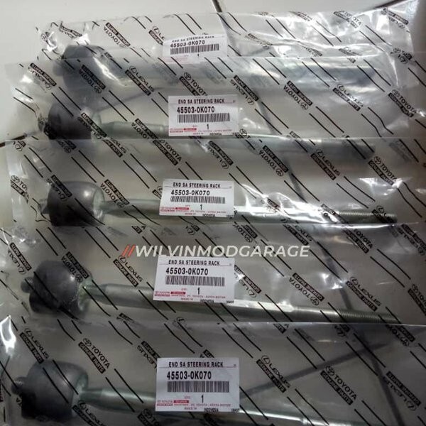 1Pcs Genuine Long Tie Rod Rack End Toyota Hilux 2015-2023 45503-0K070 ...