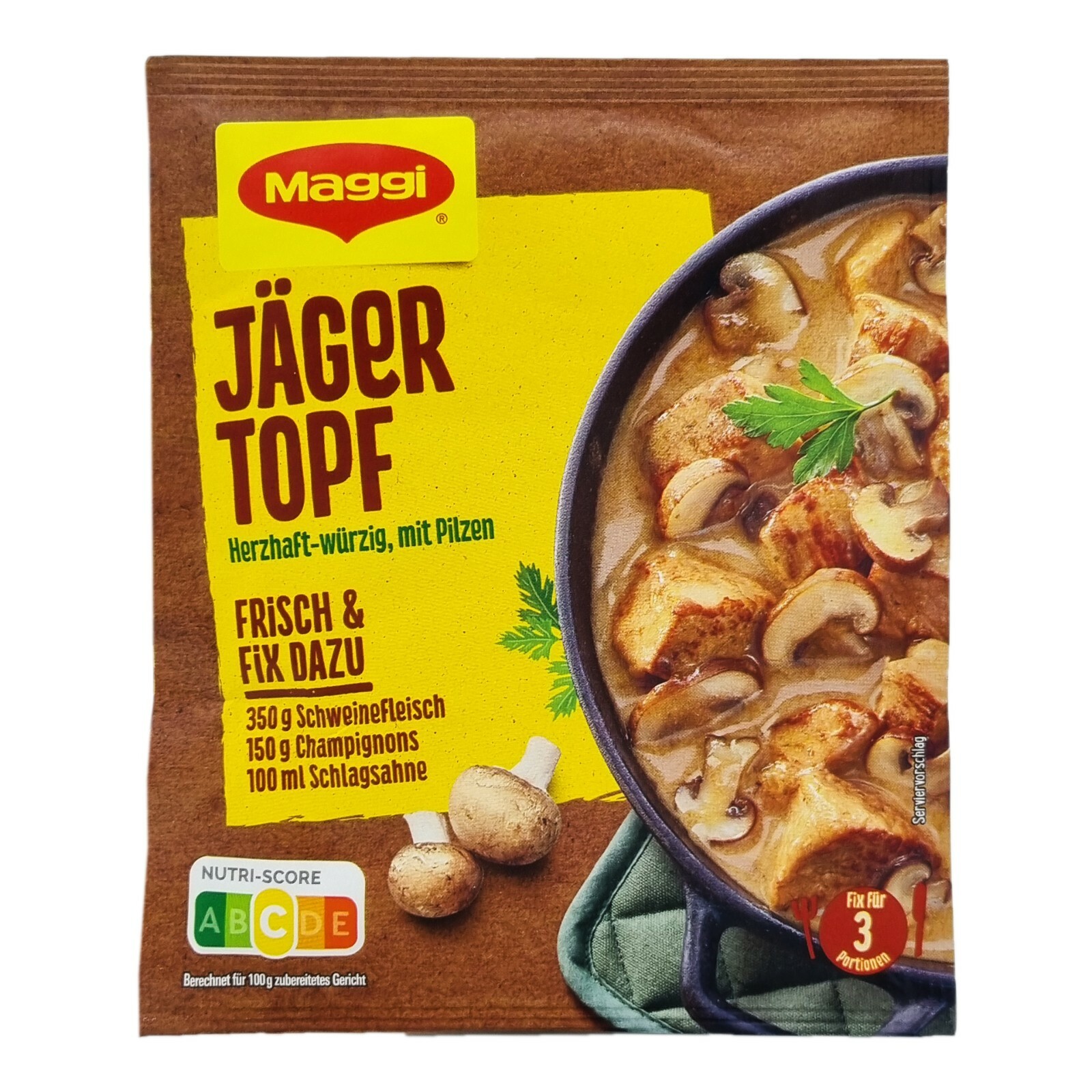 12x Maggi Fix & Fresh 🍲 Jäger-Topf jaeger mushroom stew TRACKED ...
