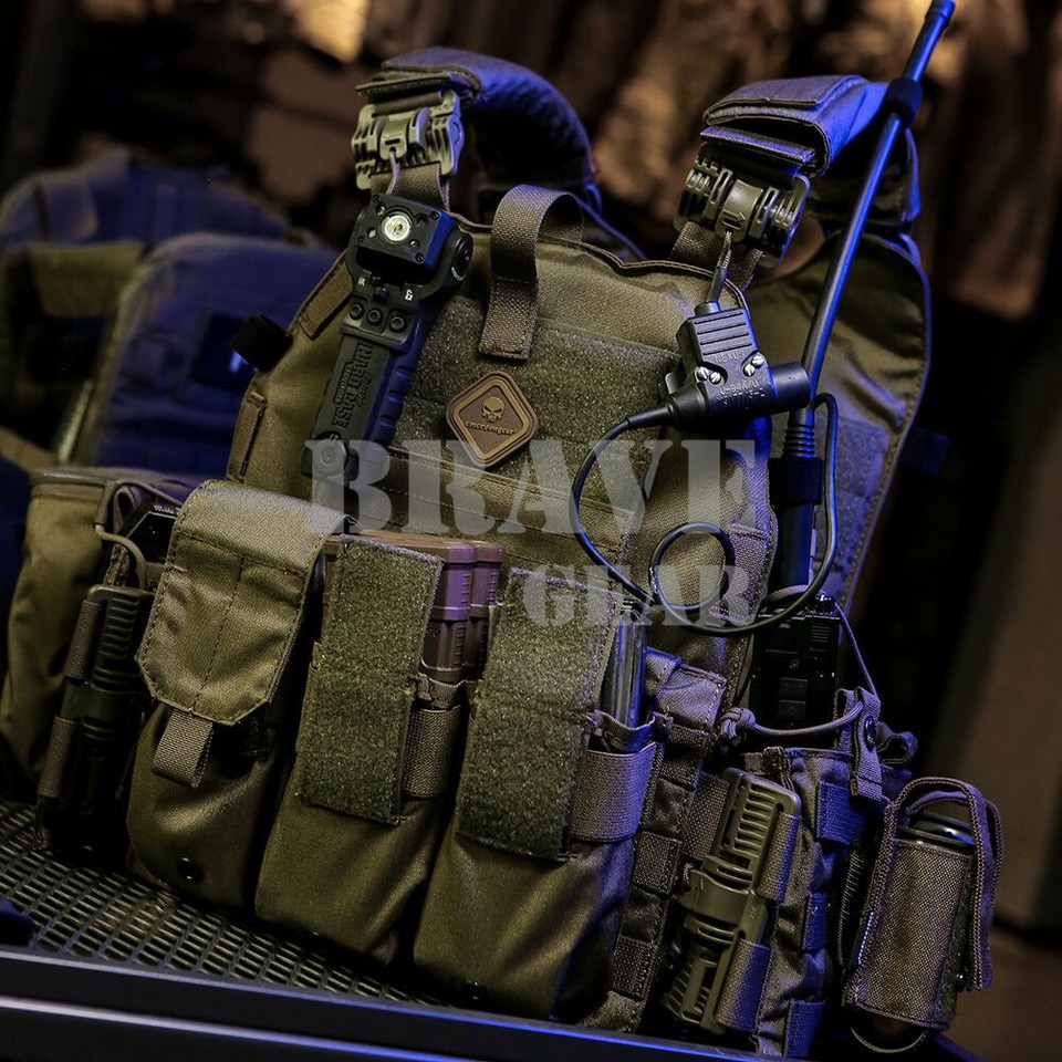 Emerson Tactical LBT-6094K Quick Release MOLLE Plate Carrier Body Armor ...