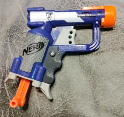 Nerf N-Strike Elite Blue And White Jolt Dart Blaster Gun NO AMMO | eBay