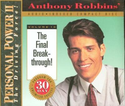 Anthony Robbins' Personal Power II 2 Volume 10 AUDIO CDs final ...