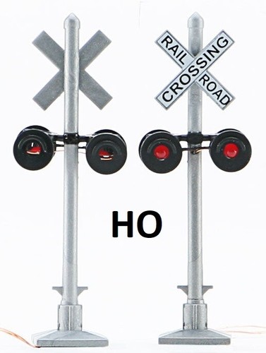 HO Scale - Crossing Flashers - Set of 2 Signals, LED - 949-4333 | eBay