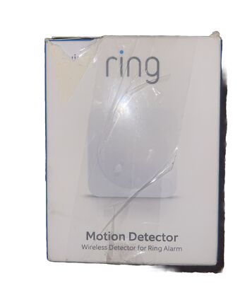 Ring Motion Detector Alarm - White 842861111057| eBay