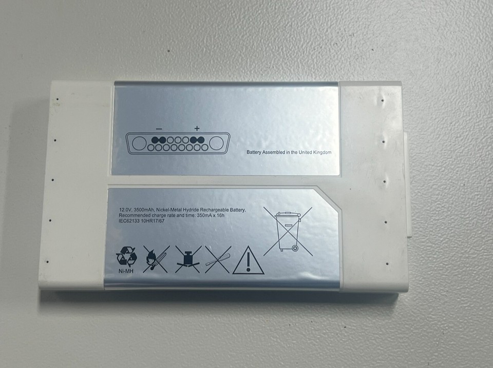 GETINGE SIEMENS MAQUET 6487180 Servo-i Servo-s Battery Module 12V ...