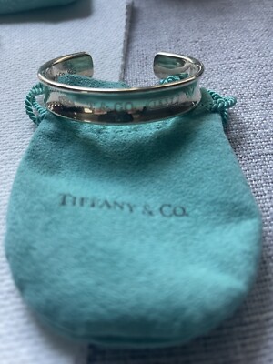 Tiffany Silver Bracelet Cuff 1837 | eBay