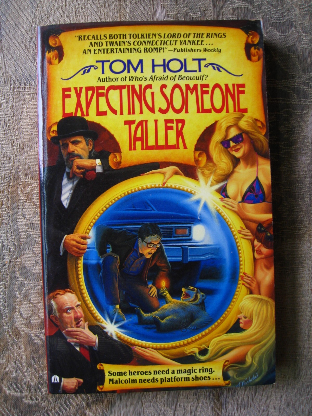 Tom Holt - Expecting Someone Taller - 1990 - paperback | eBay