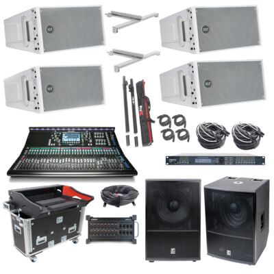 Complete Sound System for DJ/Live Sound w/ RCF, YorkVille, Allen ...