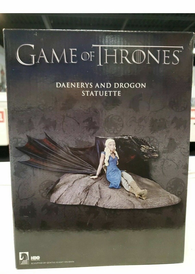 Game Of Thrones Statues - Daenerys And Drogon Statuette Bnib | eBay UK