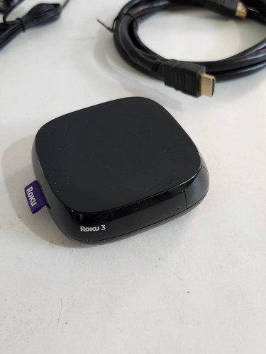 Roku 3 Streaming Device 4200X with Remote and Power Supply 829610000244 ...