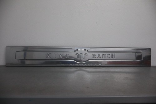 2020 2022 FORD F250 F350 F450 SUPER DUTY KING RANCH TAILGATE TRIM PANEL ...