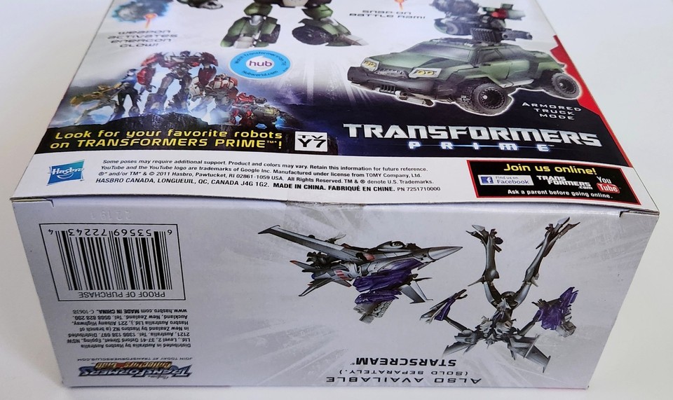 Transformers Prime Robots In Disguise Bulkhead Voyager Class NEW 2011 ...