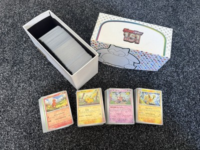 SCARLET & VIOLET 151 REVERSE HOLO BULK - 60 Pieces - No Duplicates ...