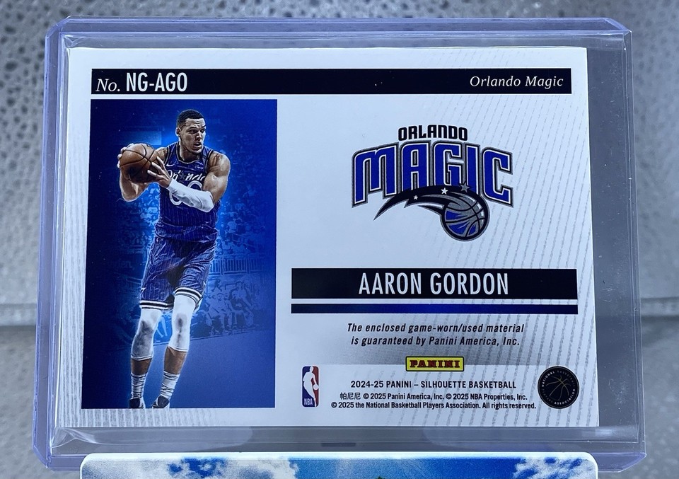 Aaron Gordon 2024-25 Panini Silhouette NBA Gear Bronze /99 Orlando ...