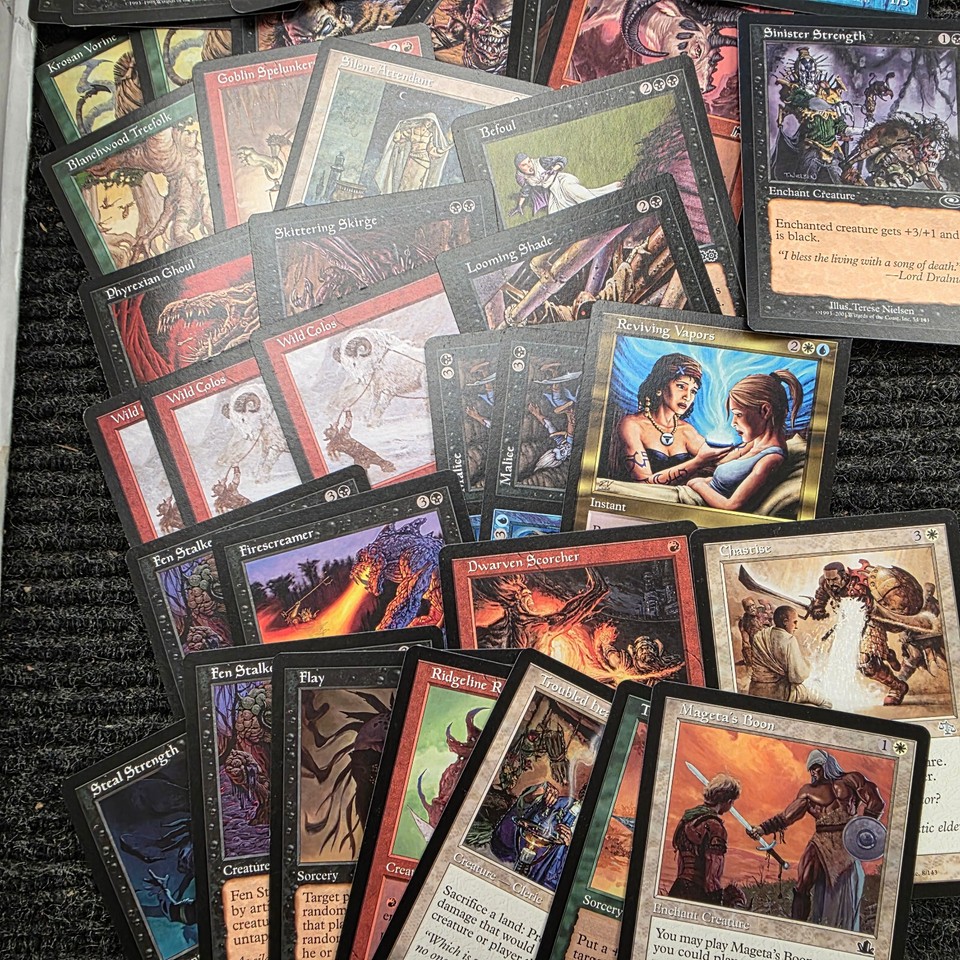 4000 MTG Old Frame Cards 1998- 2003 - Out of Print - Magic the ...