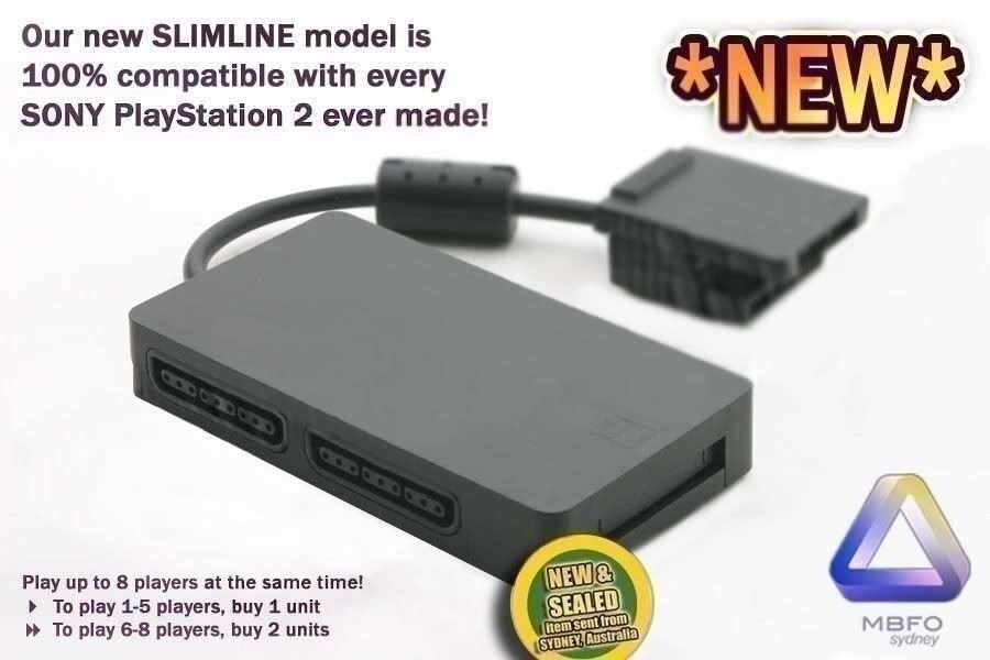 PS2 Multitap (NEW, AUS STANDARD) for Sony Playstation 2 Multi Player ...