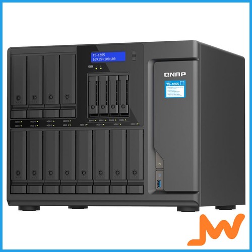 QNAP 16-Bay Atom C5125 8-Core 8GB UDIMM Tower NAS | eBay