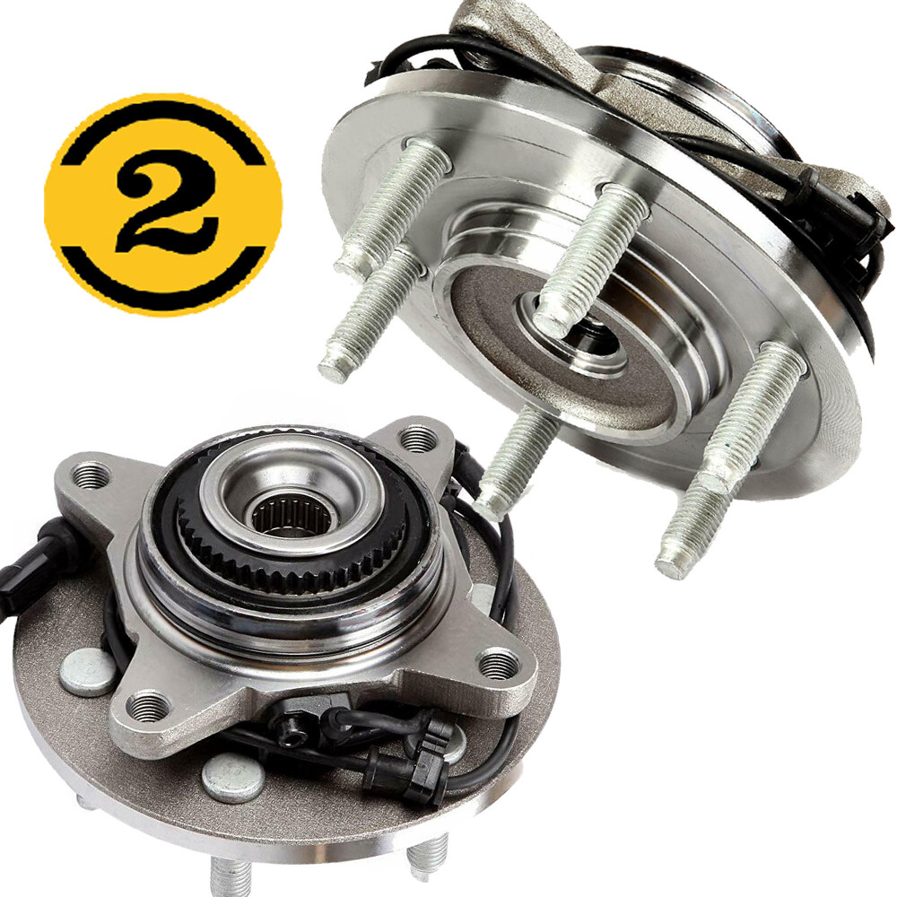 For Lincoln Navigator Ford Expedition 00-06 Pair Front Wheel Bearing ...