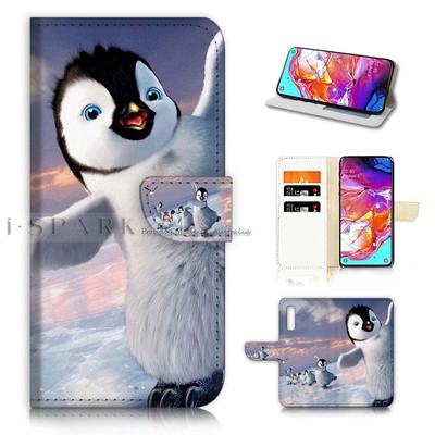 ( For Optus X Power 2 ) Flip Wallet Case Cover AJ40697 Penguin | eBay