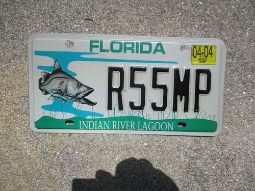 Florida 2004 Indian River Lagoon license plate # R55MP | eBay
