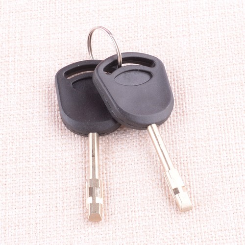 Front Door Latch Lock Barrel w/ 2pcs Keys Fit For Ford Transit Mk6 Mk7 ...