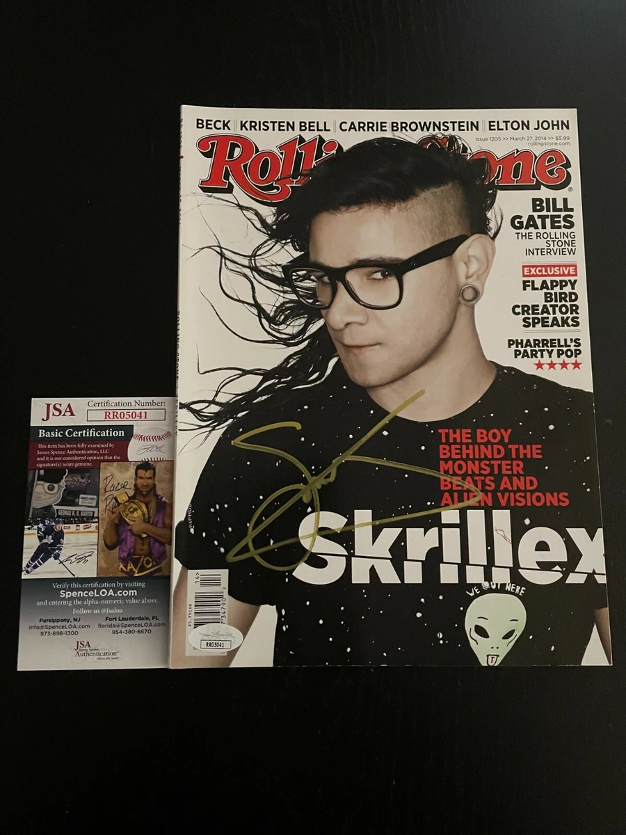 Skrillex Signed Poster