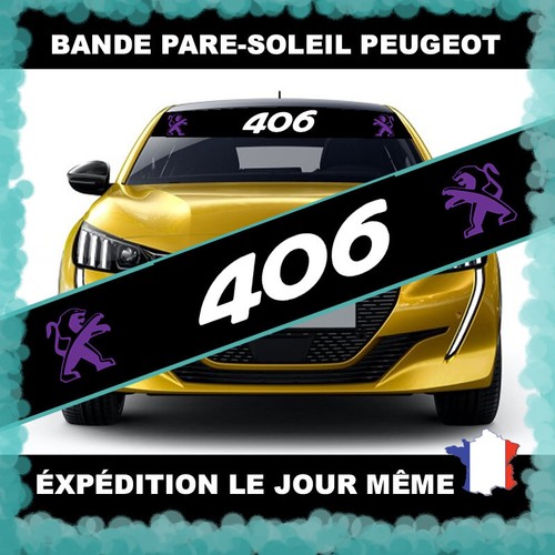 Stickers Bande pare soleil PEUGEOT 406 | eBay