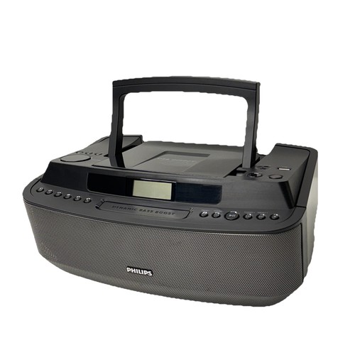 Philips CD Soundmachine AZ1834/12 Boombox CD Player Bass USB FM MP3 AUX ...