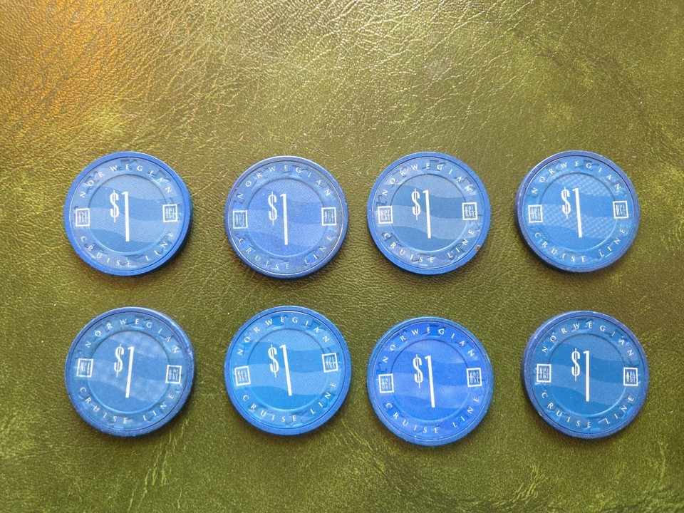 Norwegian Cruise Line $1 Casino Chip (8) | eBay