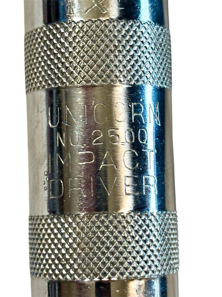 Vintage VESSEL IMPACT DRIVER 2500 in Metal Case with 2 Bits | eBay UK