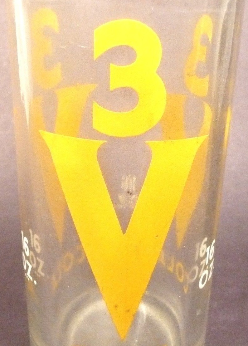 vintage ACL Soda Pop Bottle: 3-V COLA - 16 oz ACL | eBay