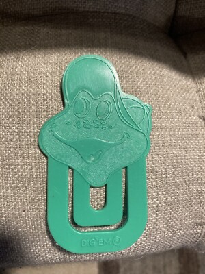 Vintage 1979 Kellogs Sugar Smacks DIG'EM ® Frog Cereal Plastic Bookmark ...