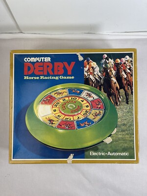 Computer Derby Horse Racing Game With Box Tested And Works | eBay