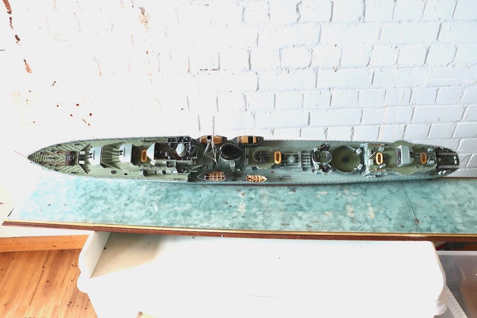 RADIO CONTROL MODEL SHIP HMS KELLY WWII K CLASS DESTROYER LORD ...