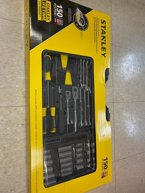 Stanley 97-543 150-piece Mechanics Socket and Tool Set for sale online ...