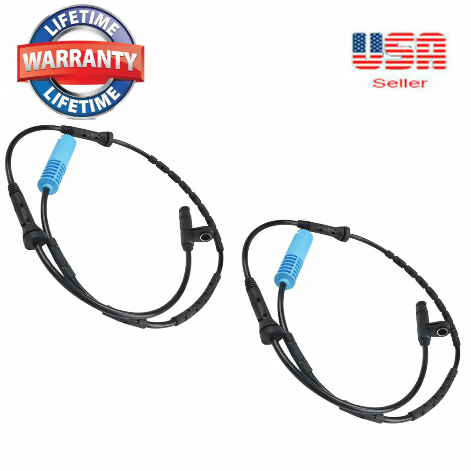 4 PCS ABS Wheel Speed Sensor Front Rear Left Right for MINI Cooper R50 ...