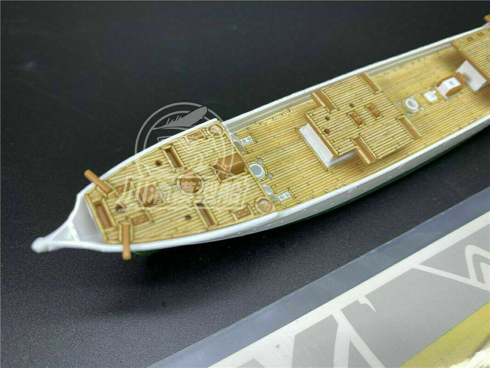 1/350 Danmark Full-rigged Ship Wooden Deck+Paint Masking+Chain for ...