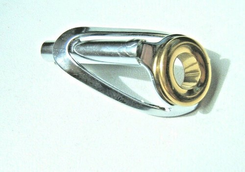 TITANIUM 4.0mm INSIDE DIAMETER SEA FISHING ROD TIP END EYE HARD BRASS ...