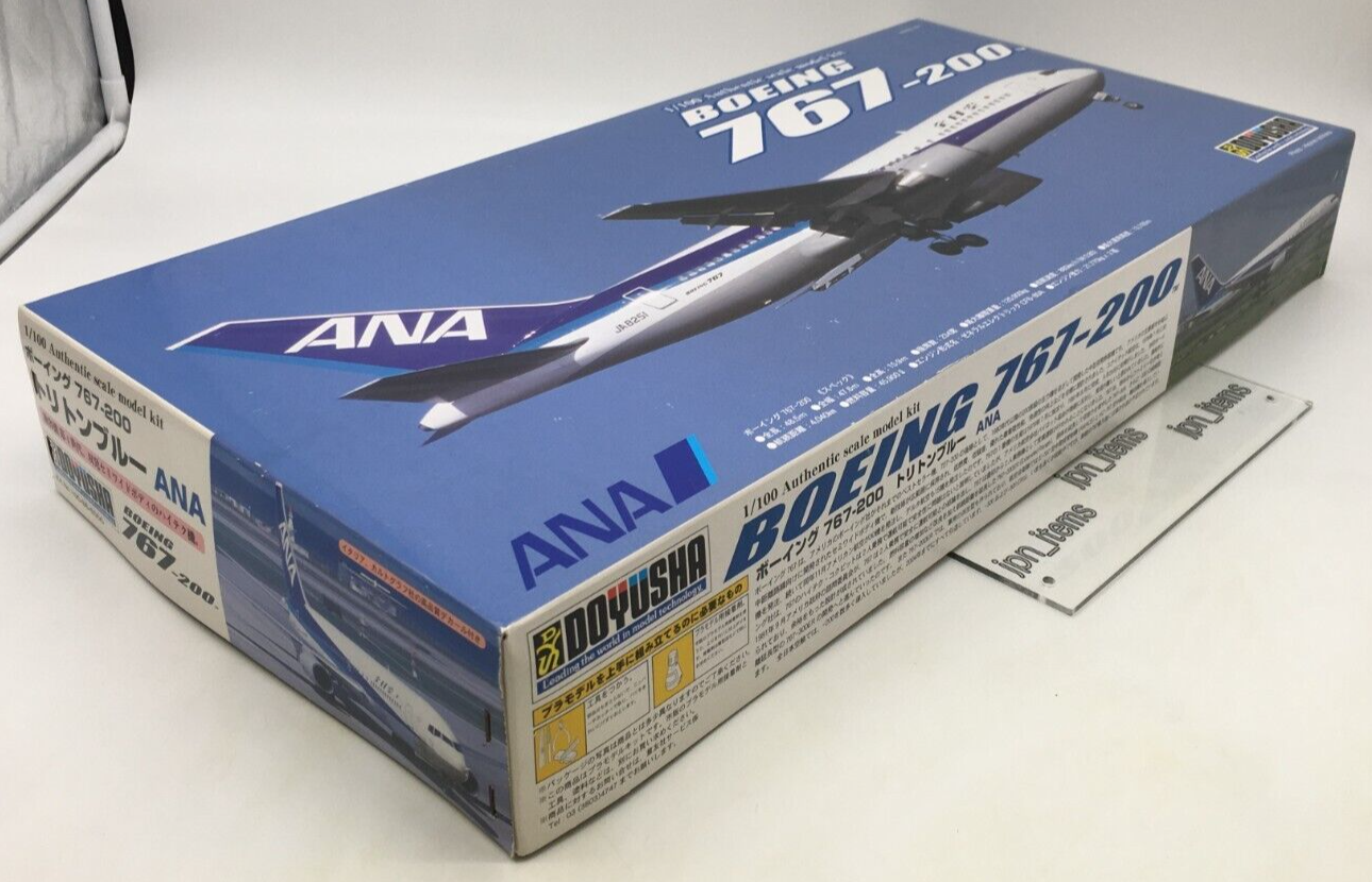 Doyusha 1/100 Boeing 767-200 ANA Plastic Model Kit 2012 Unassembled | eBay