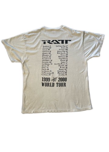 RATT 1999 WORLD TOUR VINTAGE SHIRT 90s XL RARE!! | eBay