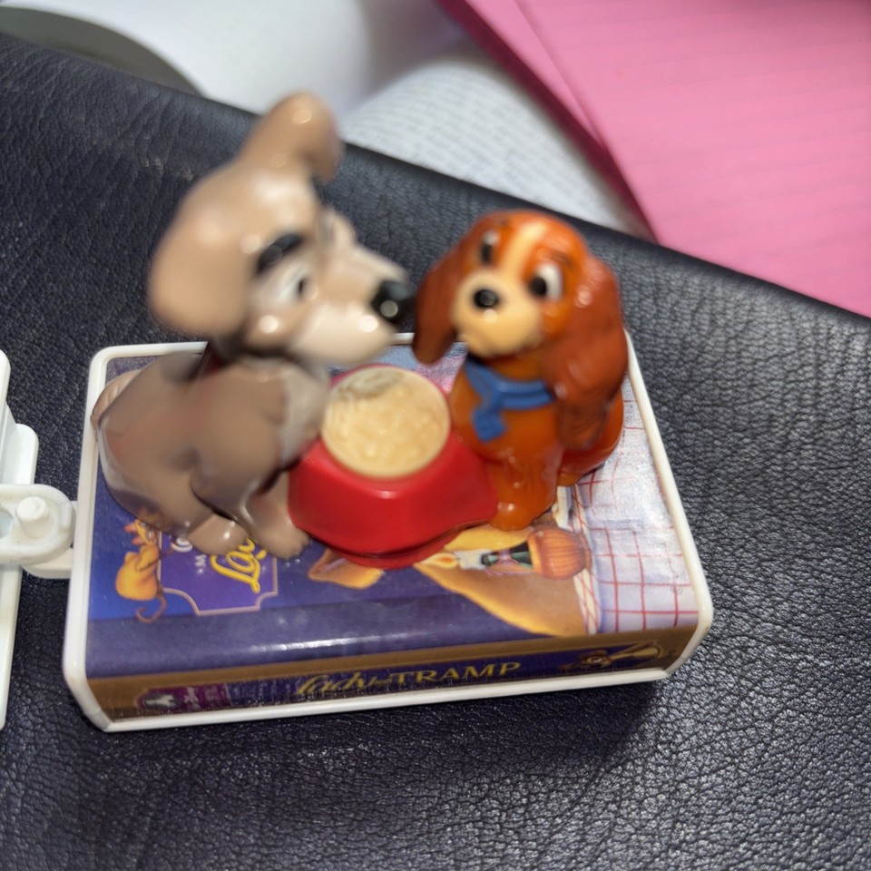 Vtg. McDonald's Disney Mickey & Lady & The Tramp Happy Meal 1998 VHS ...