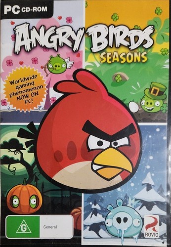 Angry Birds Seasons (PC, CD-ROM, 2009, French) Disc only | eBay