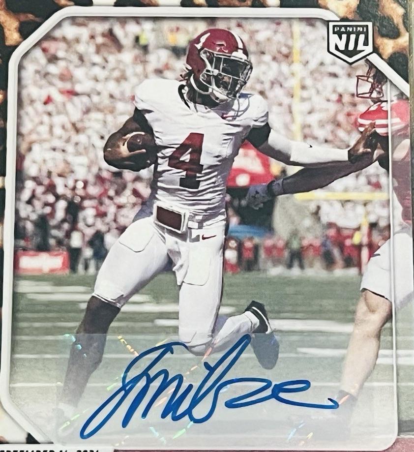 2024-25 Panini Instant Nil - Autographs Jalen Milroe #JMA Jaguar /10 ...