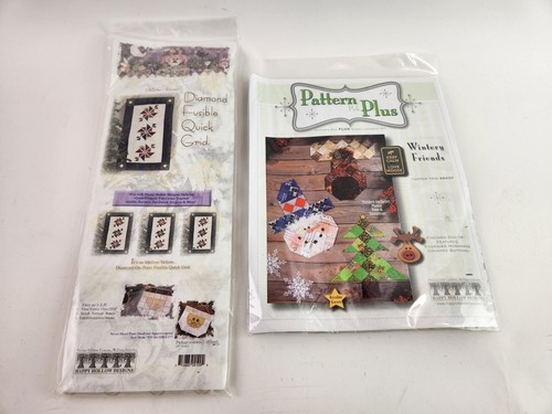 Wintery Friends Topper Trio Sewing Pattern Embellishment Kit Fusible ...