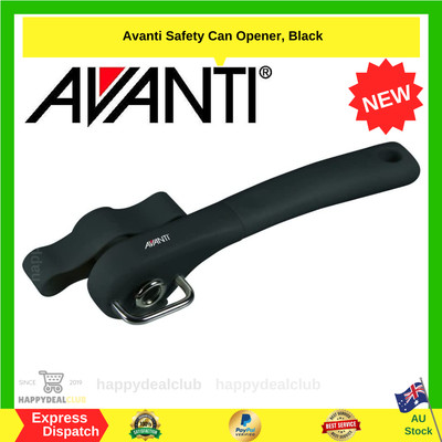 Avanti Safety Can Opener, Black | NEW AU | eBay Australia