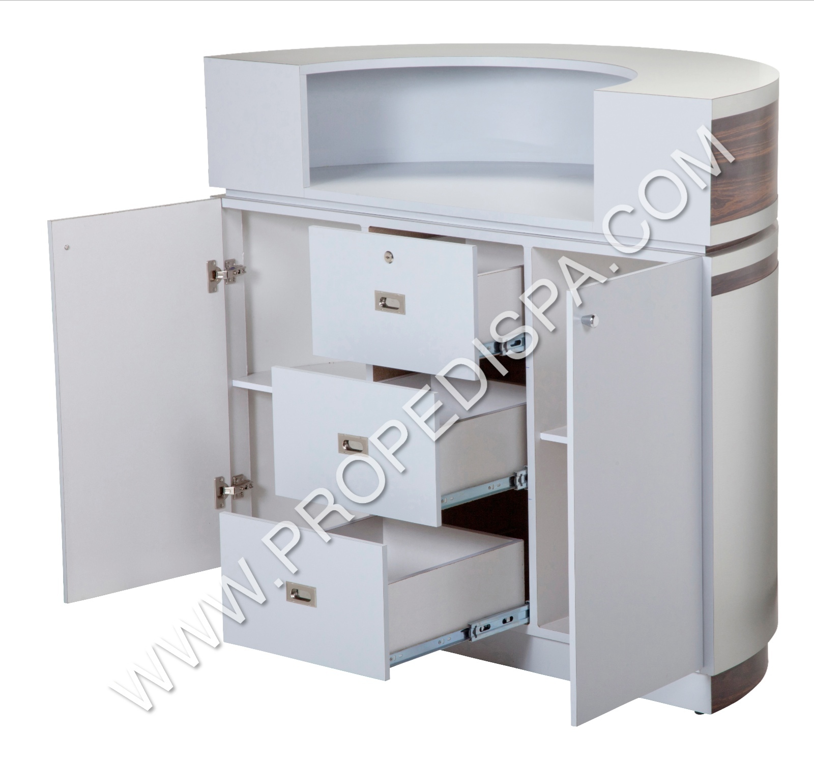 Half Moon Reception counter desk hair spa salon restaurant store ...