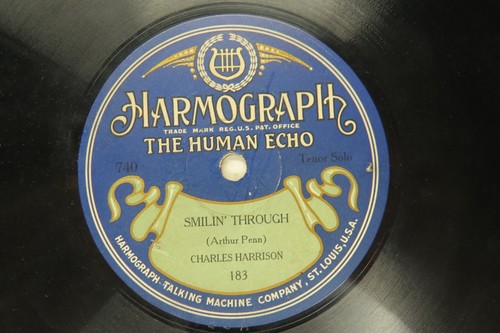 Charles Harrison - HARMOGRAPH 740 - Smilin' Through - Rare Label | eBay