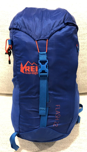REI Flash 22 Blue/Red Lightweight Daypack Backpack Hiking Trail Outdoor ...