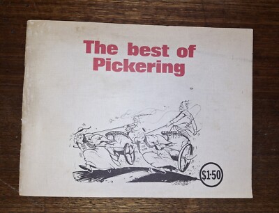 THE BEST OF PICKERING CARTOON BOOK BY LARRY PICKERING ( SIGNED ) | eBay