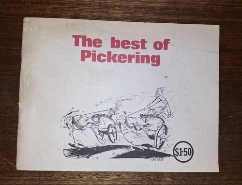 THE BEST OF PICKERING CARTOON BOOK BY LARRY PICKERING ( SIGNED ) | eBay