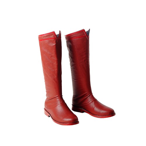 Justice League Superman Clark Kent Cosplay Leather Boots Shoes | eBay